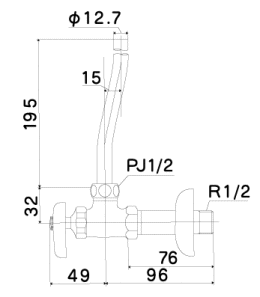 KVK TOTO サーモシャワー 混合栓 シャワーホース3m KF800WT KF800W